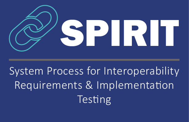 SPIRIT - System Process for Interoperability Requirements ...