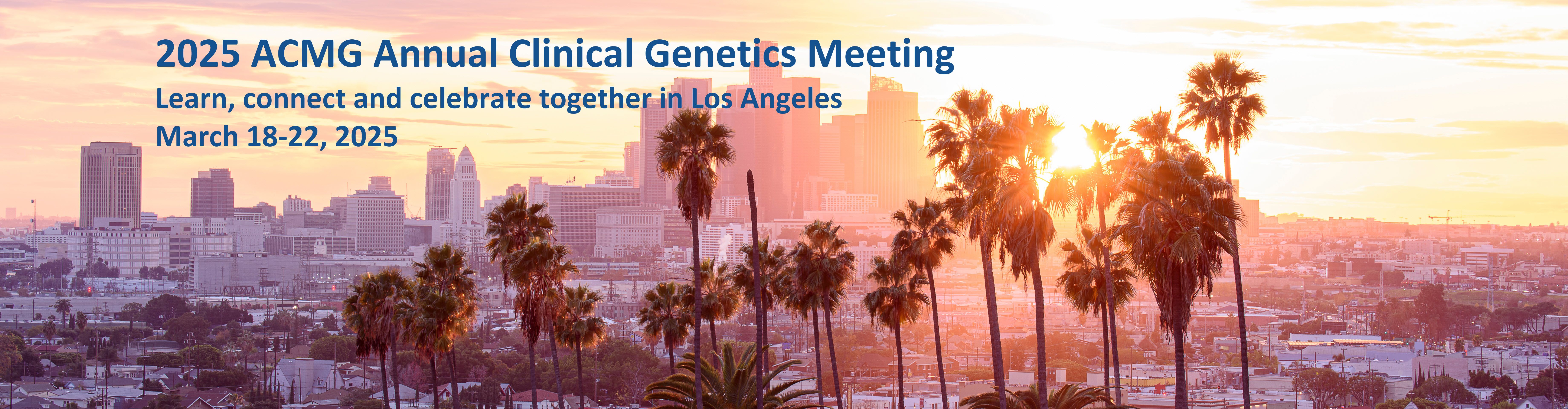 2025 ACMG Meeting