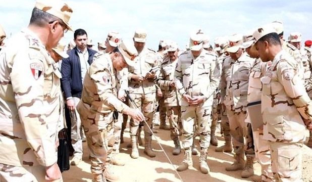 COS inspects combat training system of one of formations of Second ...