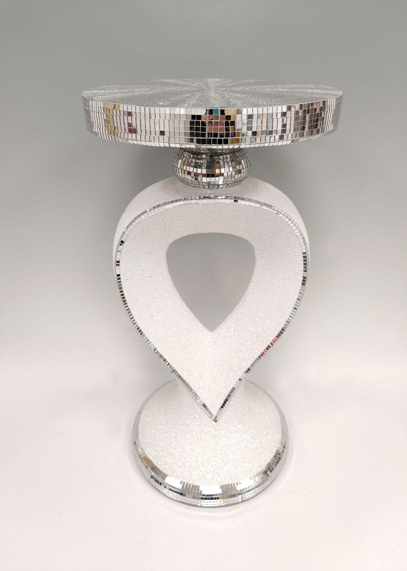 Frosted white bling table - Autumn Fair 2025