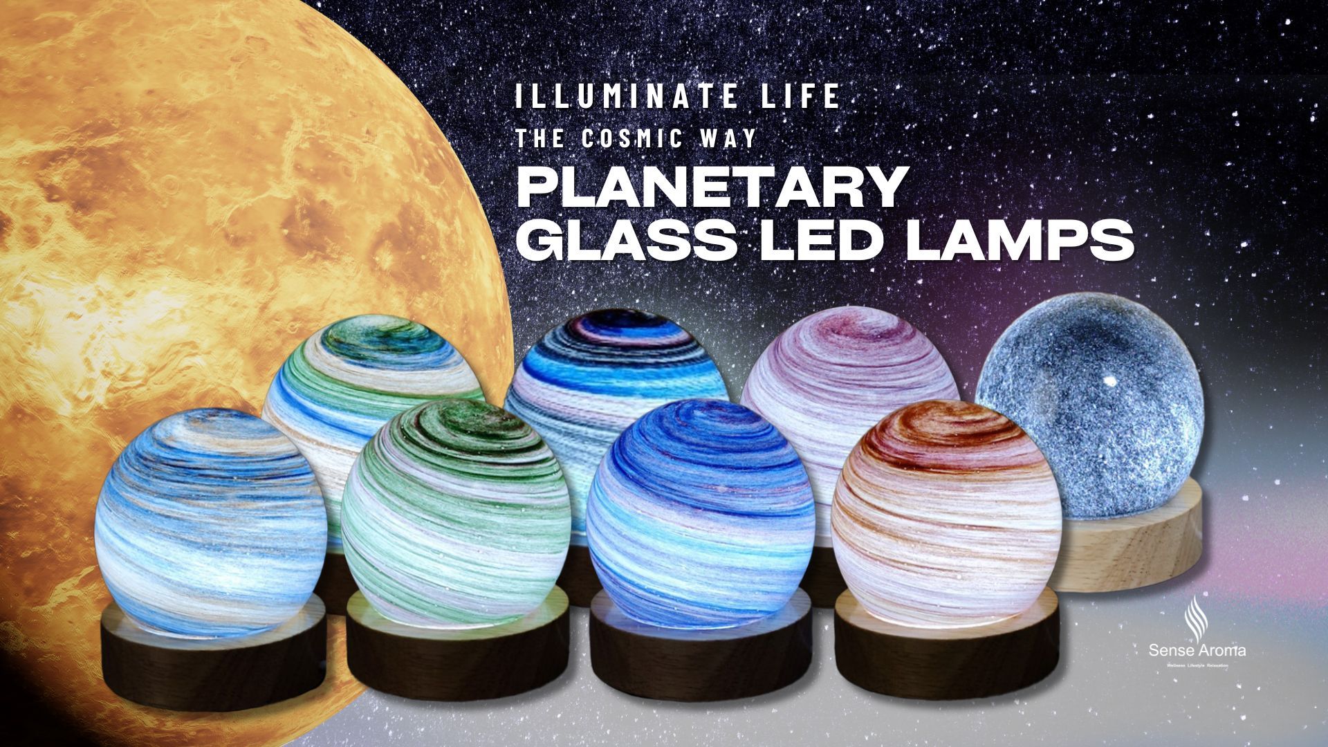 Planet Lamps - Autumn Fair 2025