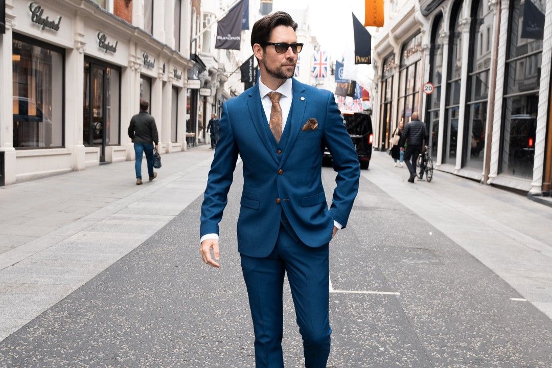 Mayfair Blue - Mens Three Piece Suit - Autumn Fair 2024