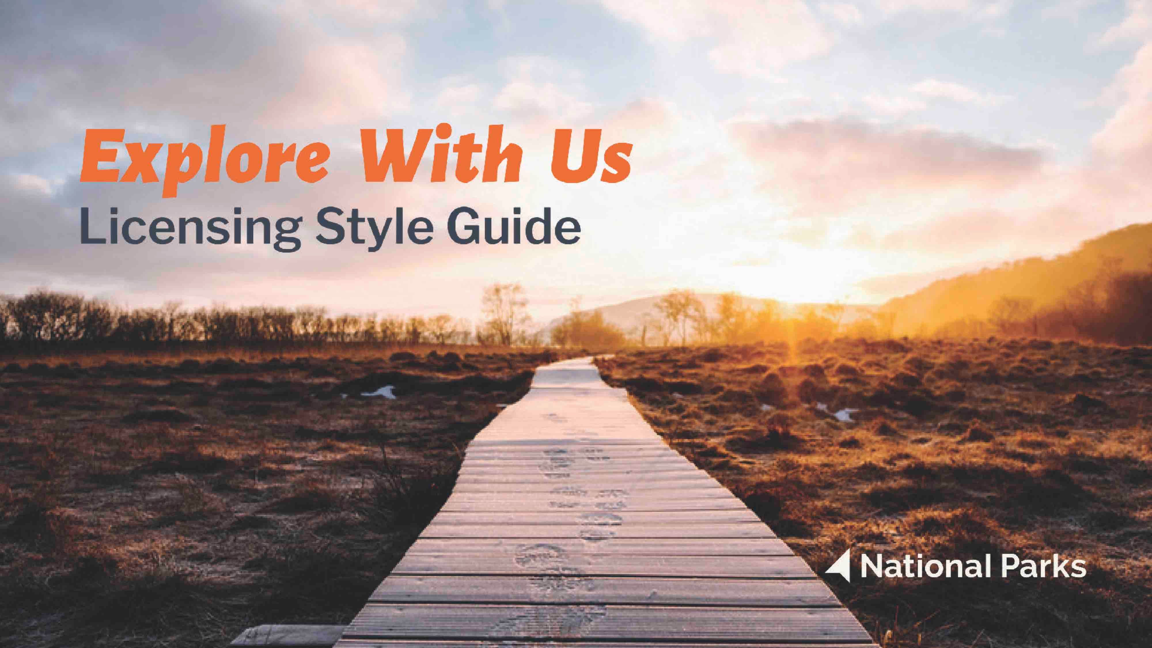 Licensing Style Guide for the UK National Parks - Spring Fair 2026