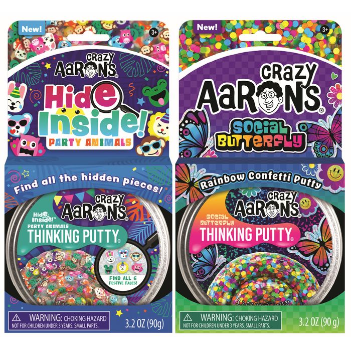 Crazy Aaron's Thinking Putty - Spring Fair 2025