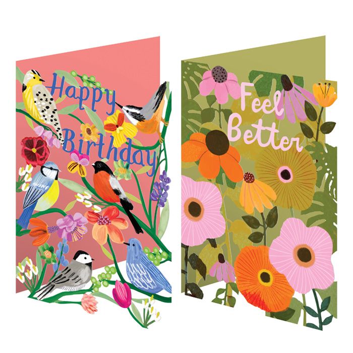 Lasercut Cards - Spring Fair 2025