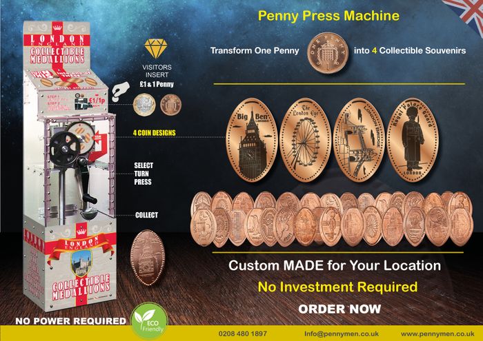Penny Press Machines - Spring Fair 2025