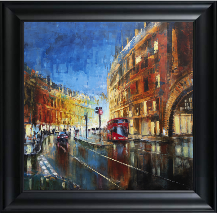 Dusk on Regent Street - Limited Edition Print - London Cityscape ...