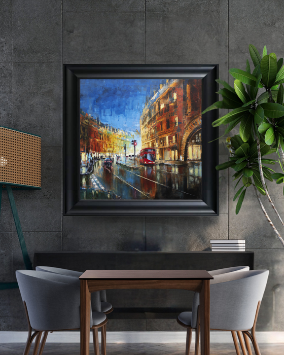 Dusk on Regent Street - Limited Edition Print - London Cityscape ...
