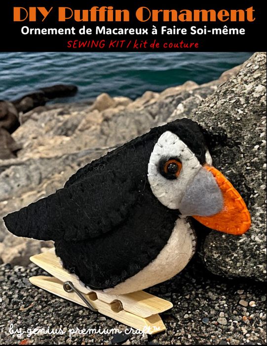 DIY Felt Bird Sewing Kits Puffin - Spring Fair 2026