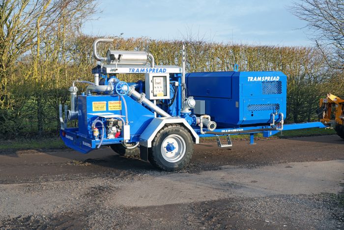 TRAMSPREAD TRAILED EDPU with compressor - Lamma Show