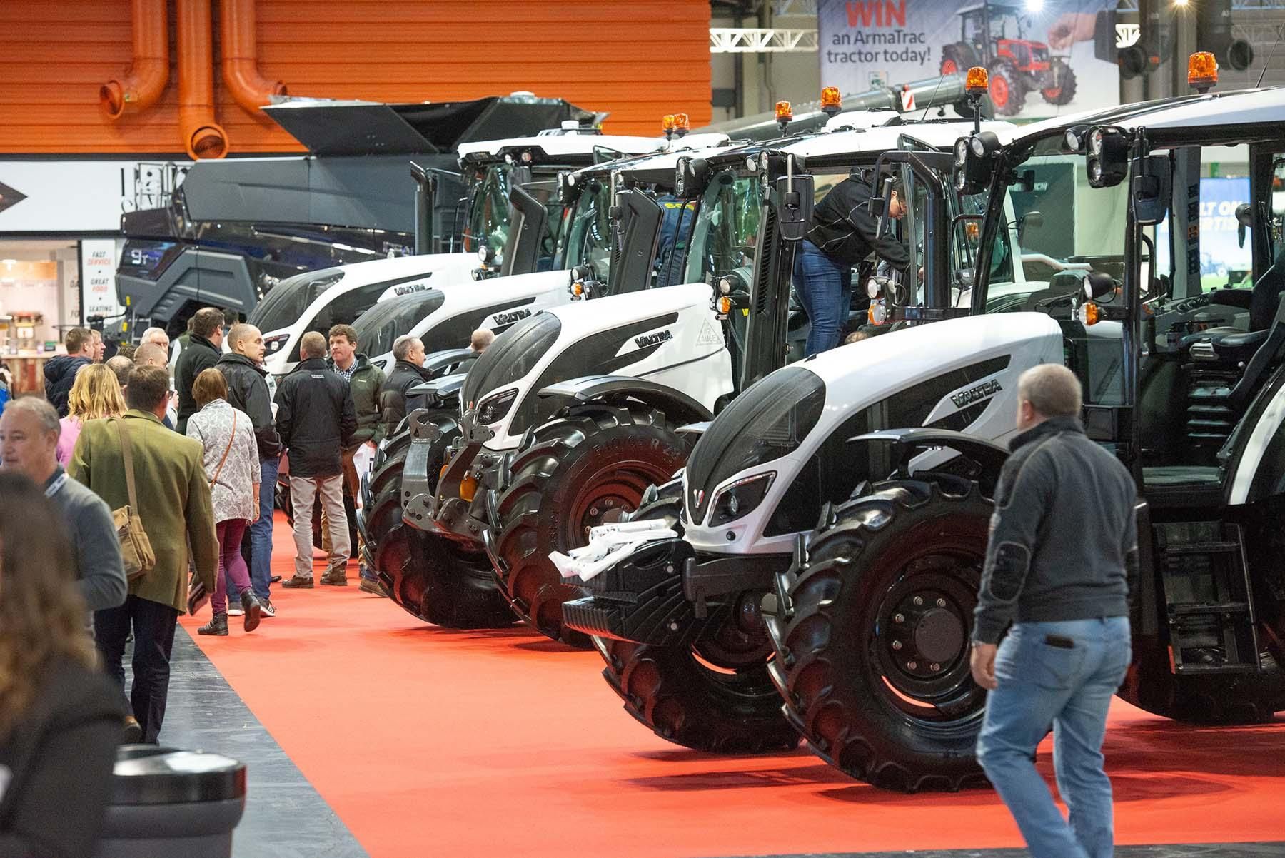 New tractors, combines and loaders ready to launch at LAMMA - Lamma Show
