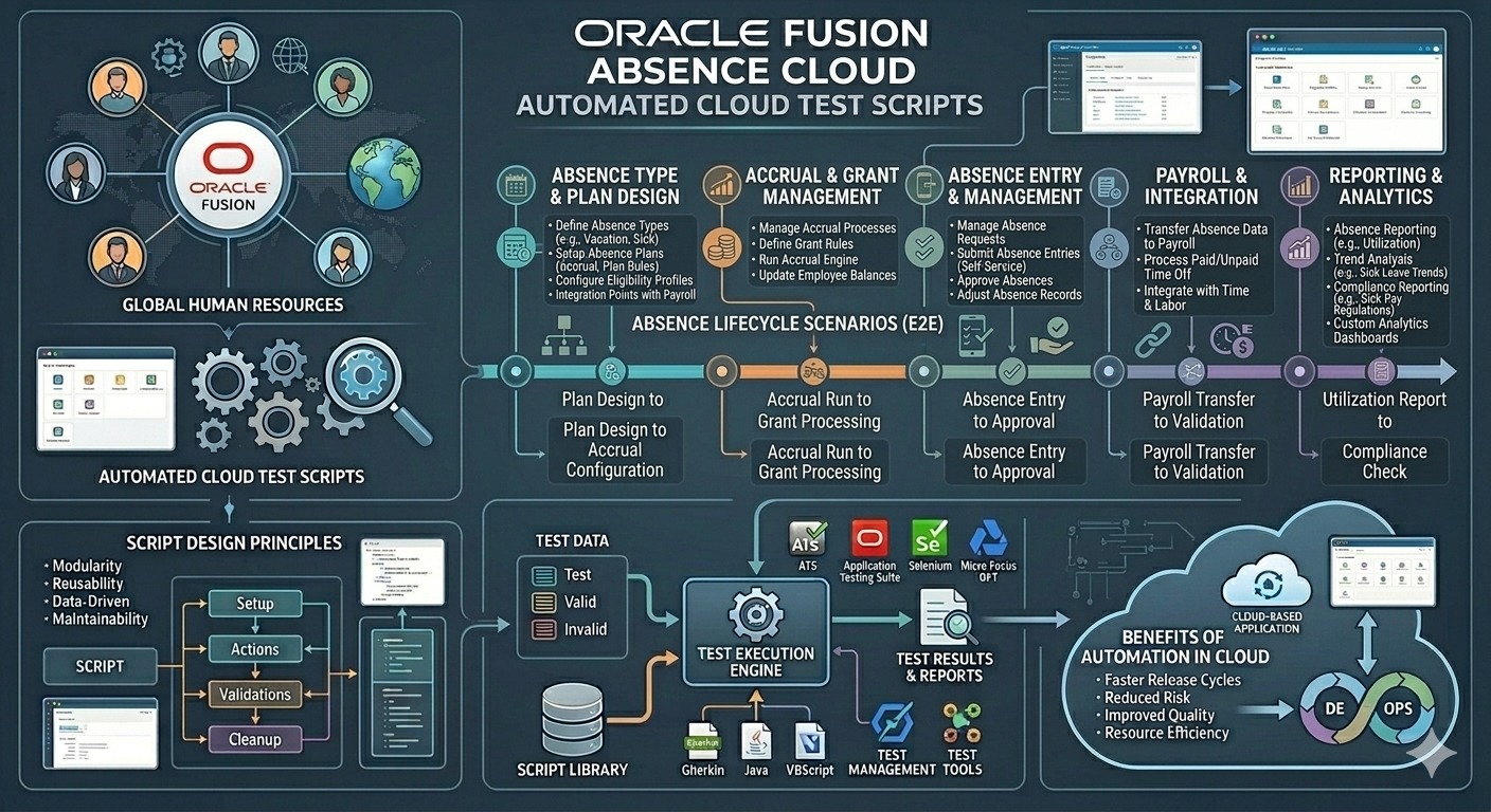 Oracle Fusion Absence Cloud Automated Test Scripts - The Business Show ...