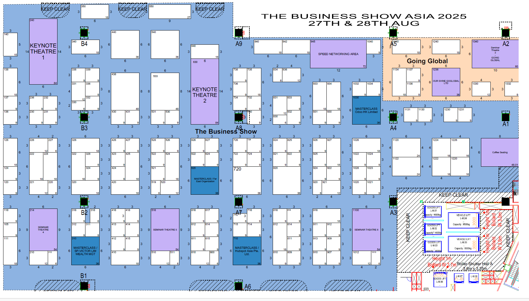 Floorplan 2025 - The Business Show Asia 2026
