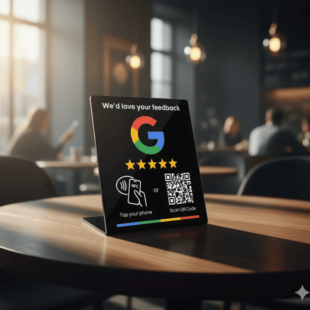Google Review Stands - The Business Show 2026