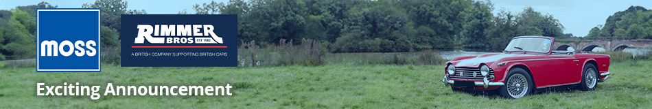 Rimmer Bros, Moss Motors and Moss Europe Announce an Exciting ...