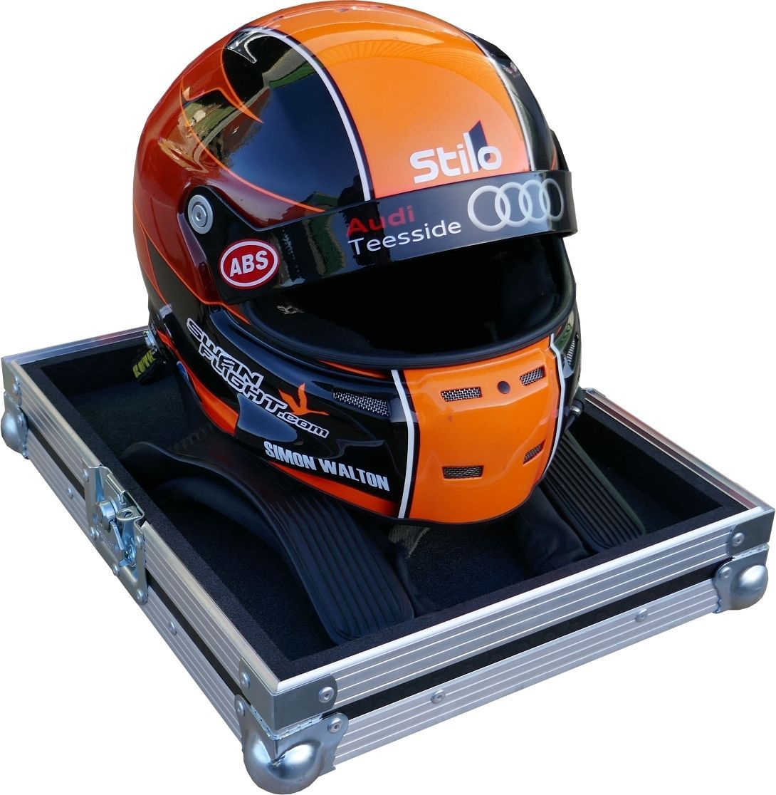 Helmet Case with Fan Flightcase - Race Retro