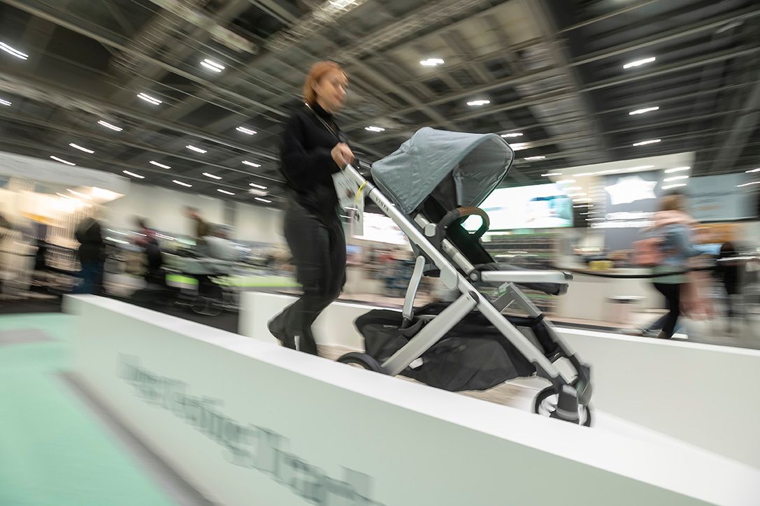 Buggy Testing Track at The Baby Show ExCeL London