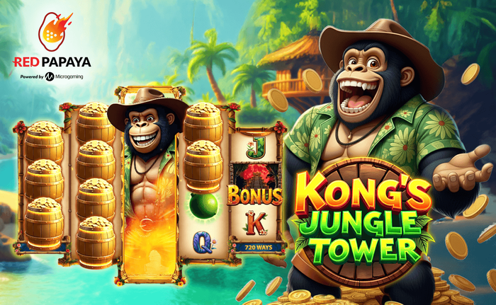 Kong’s Jungle Tower Marks Red Papaya’s Debut Slot - ICE Barcelona 2026