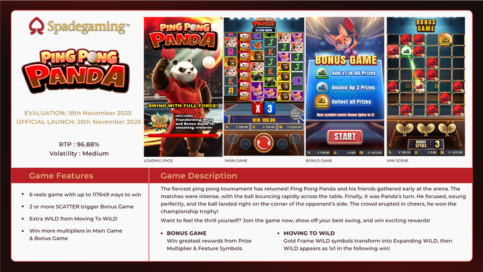 Ping Pong Panda - ICE Barcelona 2026