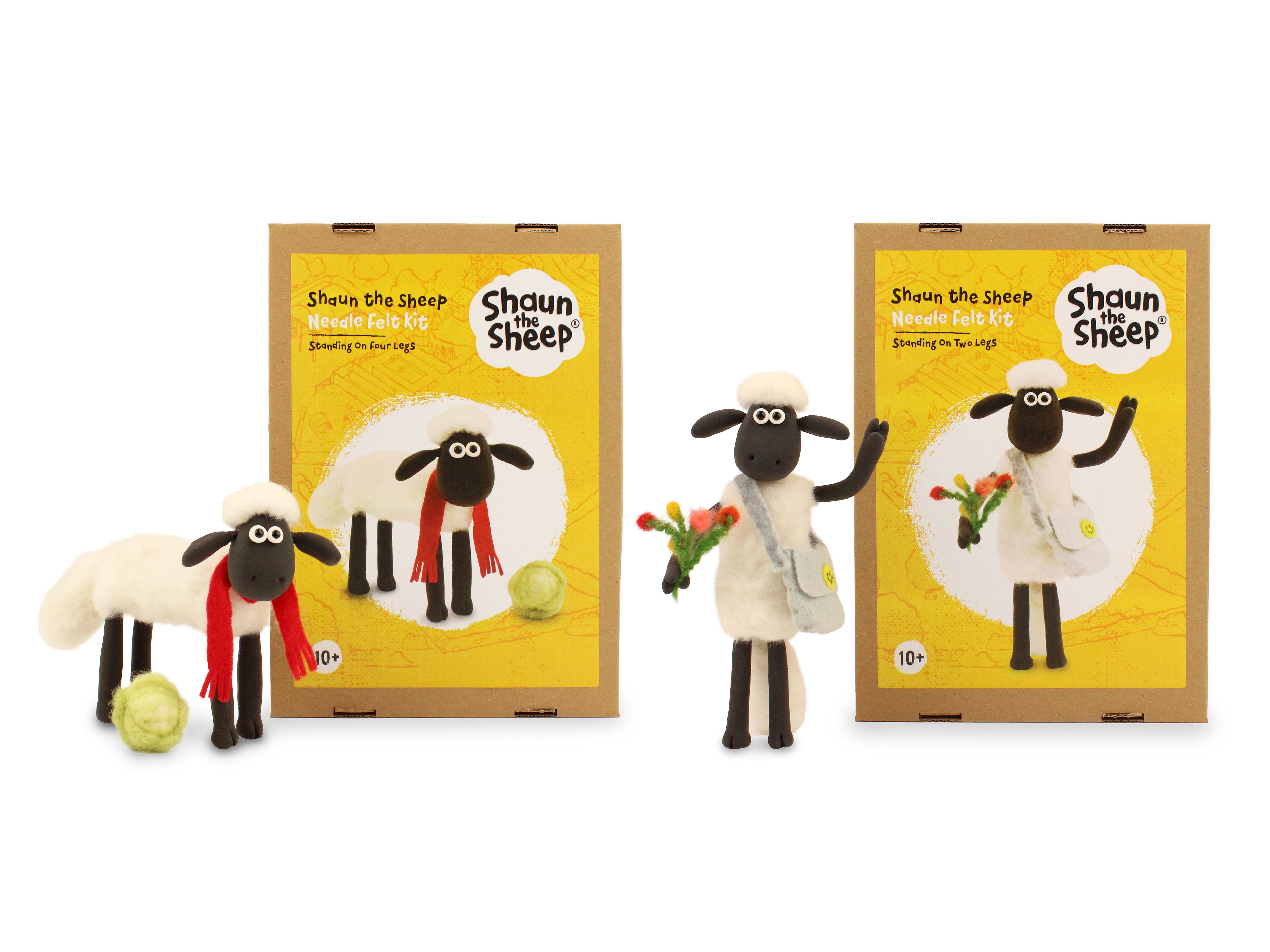 Aardman Shaun the Sheep Needle Felt Kits - Retail Revealed