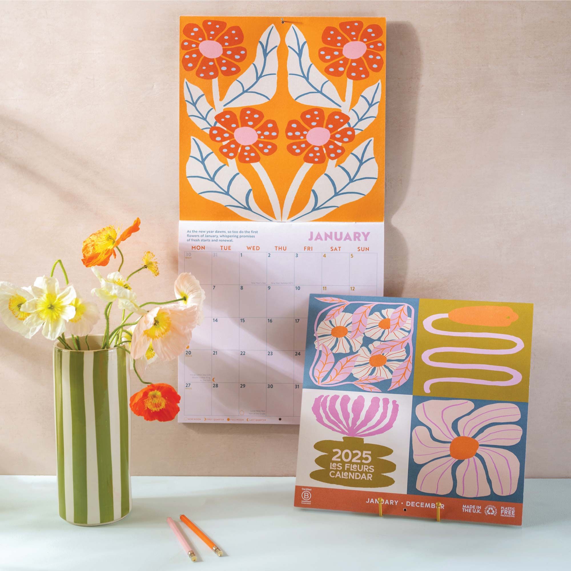 2025 Calendar | Les Fleurs - Retail Revealed