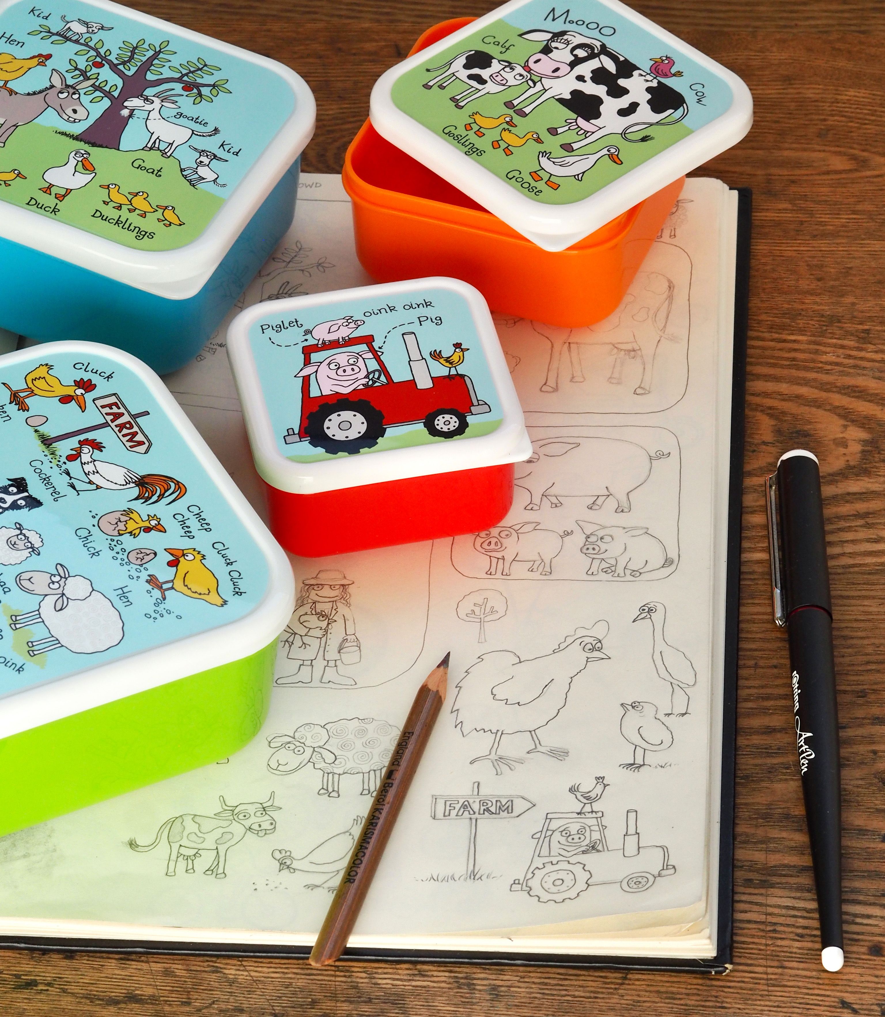 Kids Snack Boxes - REVEAL