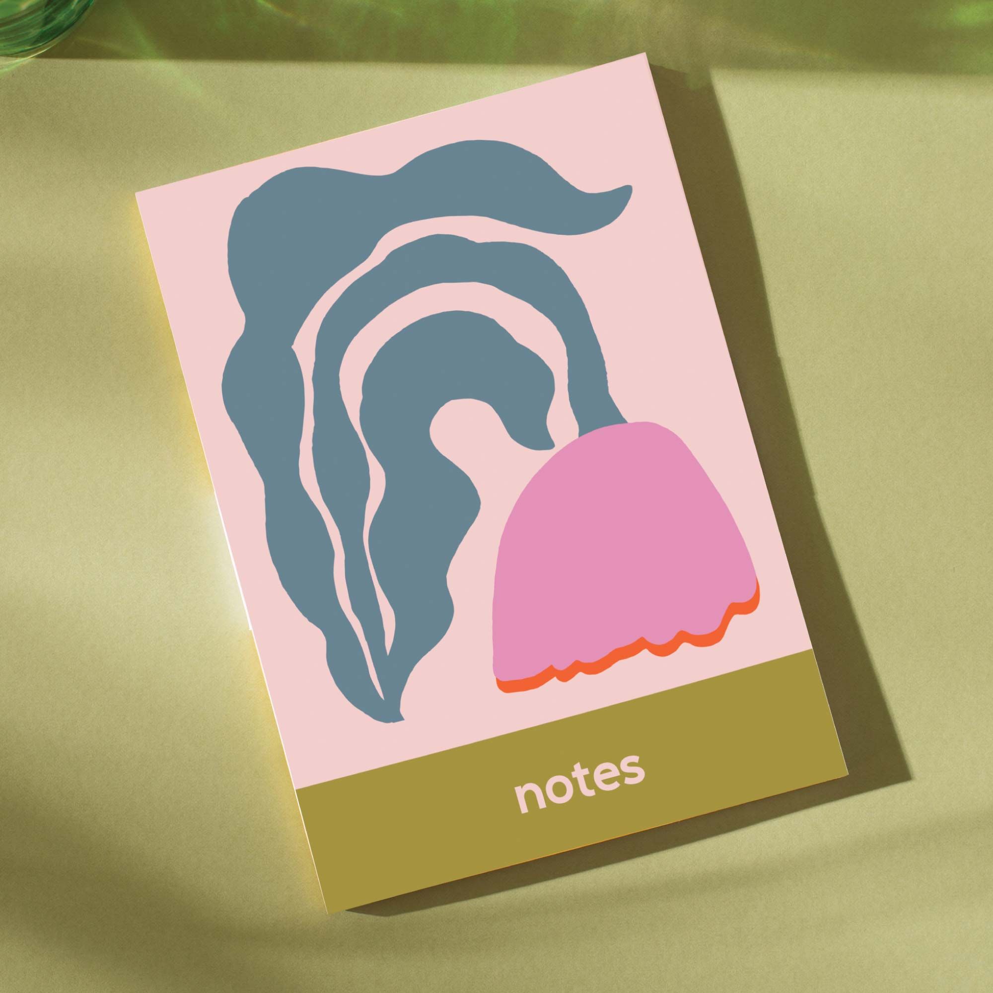 A5 Curved Fleur Notebook - Retail Revealed