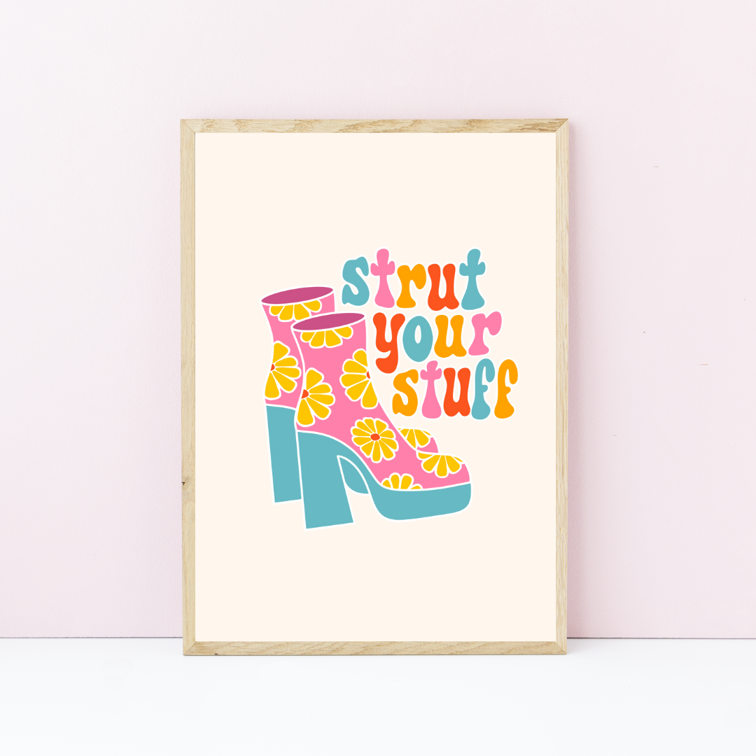 Strut Your Stuff Art Print - Retail Revealed