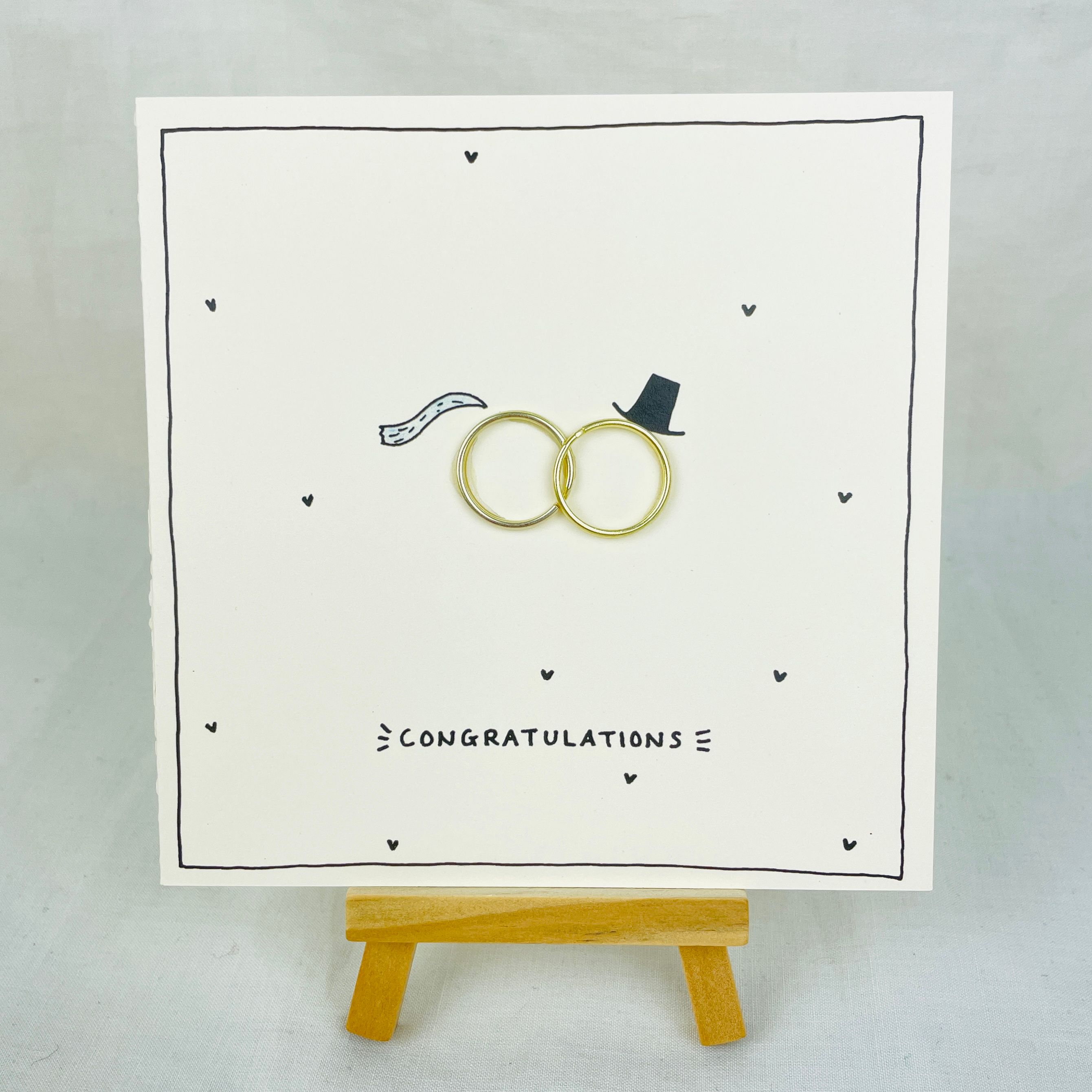 Wedding Rings Card - REVEAL