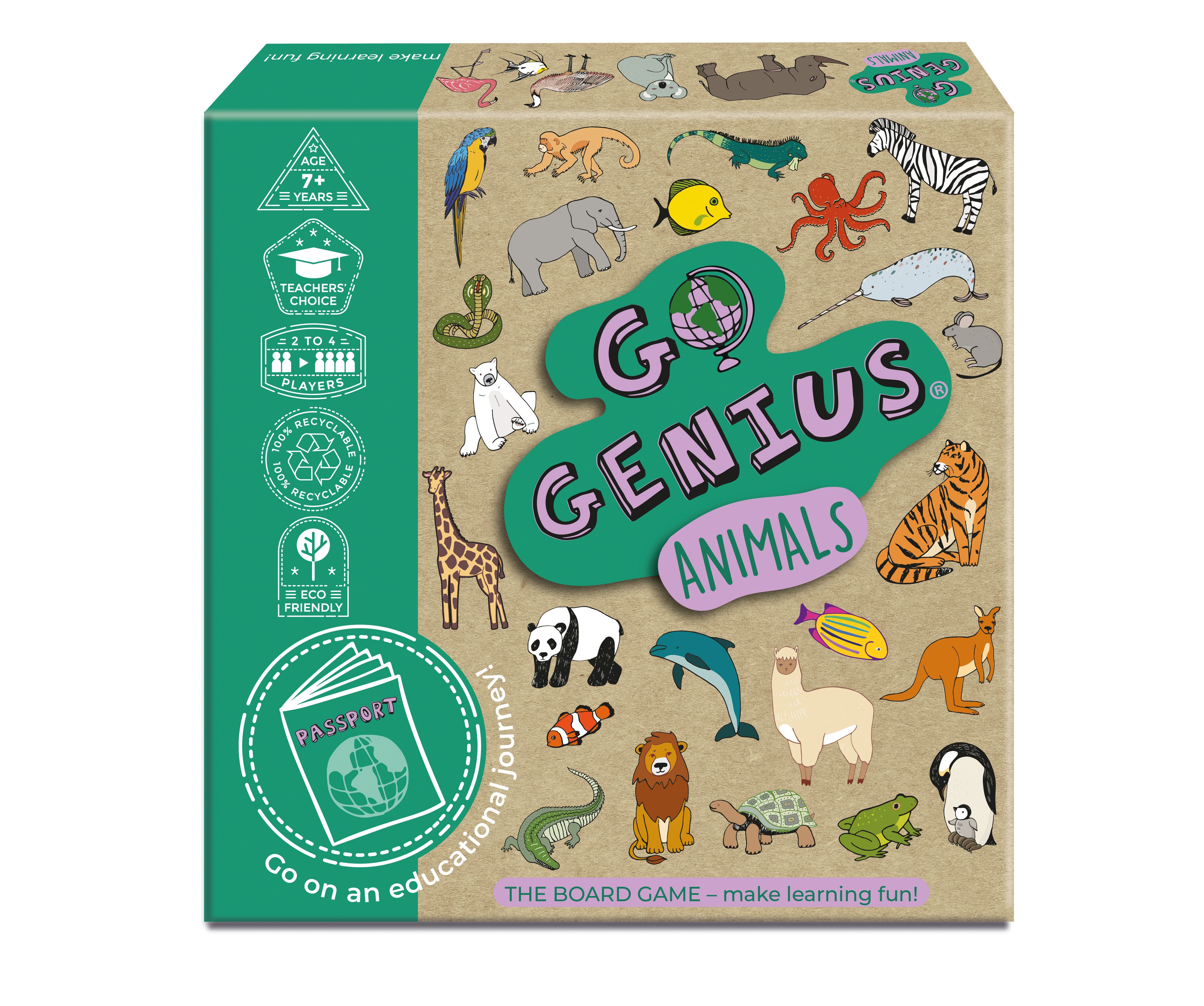 Go Genius Animals - the board game - Retail Revealed