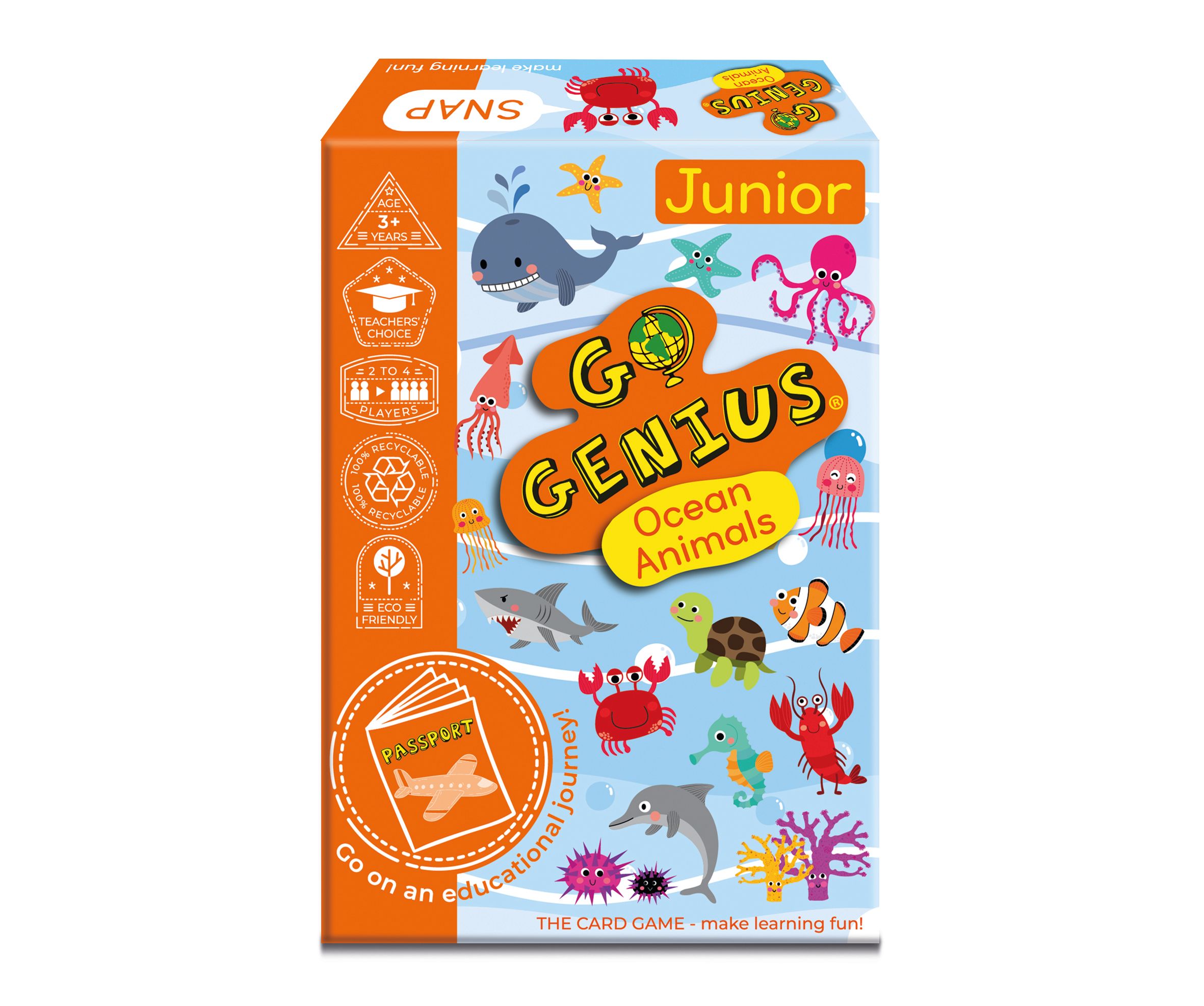 Go Genius Ocean Animals - the card game - Retail Revealed
