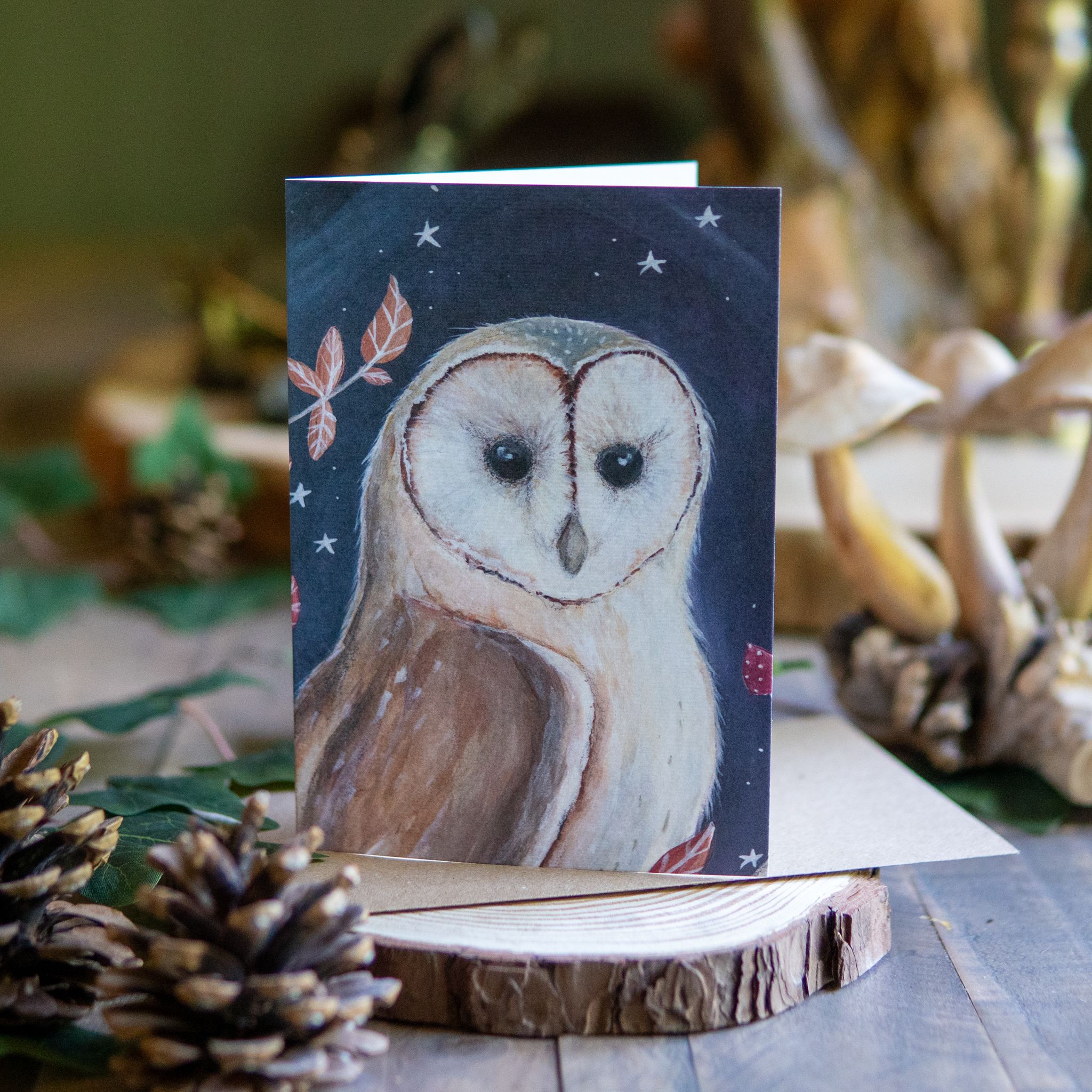 Midnight Owl, Greeting Card - Retail Revealed
