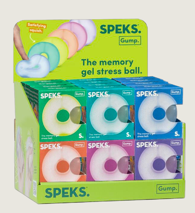 New Speks Loop Gump The Memory Gel Stress Ring 6cm Retail Revealed