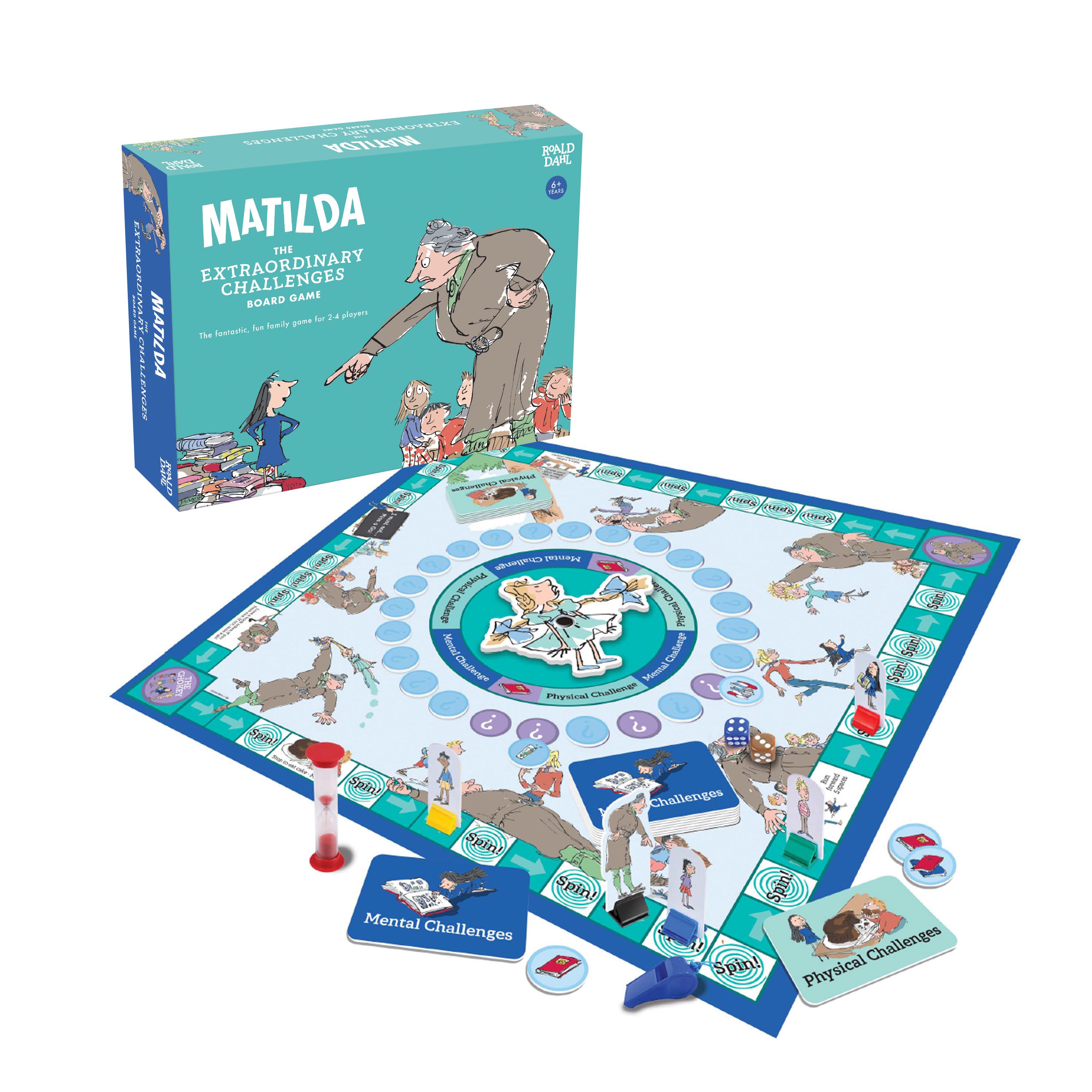 Matilda Extraordinary Challenges and Roald Dahl Games - Retail Revealed