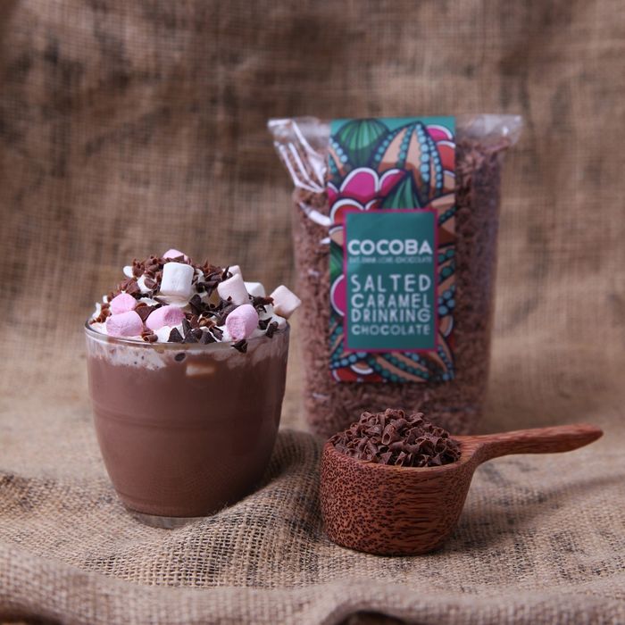 Salted Caramel Drinking Chocolate Flakes - Home & Gift Buyers Festival 2024