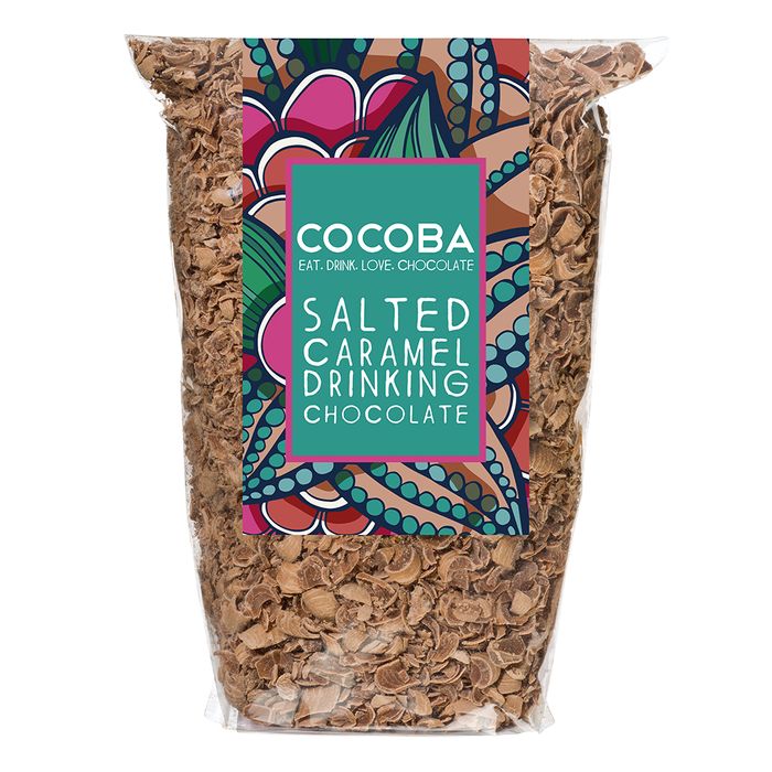 Salted Caramel Drinking Chocolate Flakes - Home & Gift Buyers Festival 2024