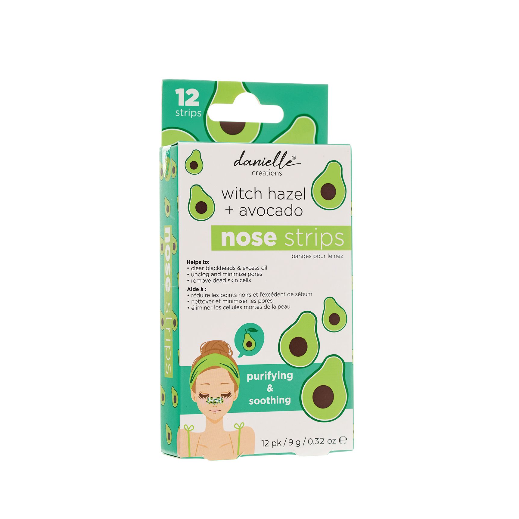Danielle Nose Strips - Avocado - 12 pk - Retail Revealed