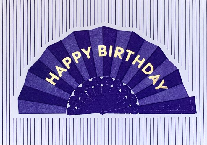 Occasional Fans. Happy Birthday - Top Drawer A/W26