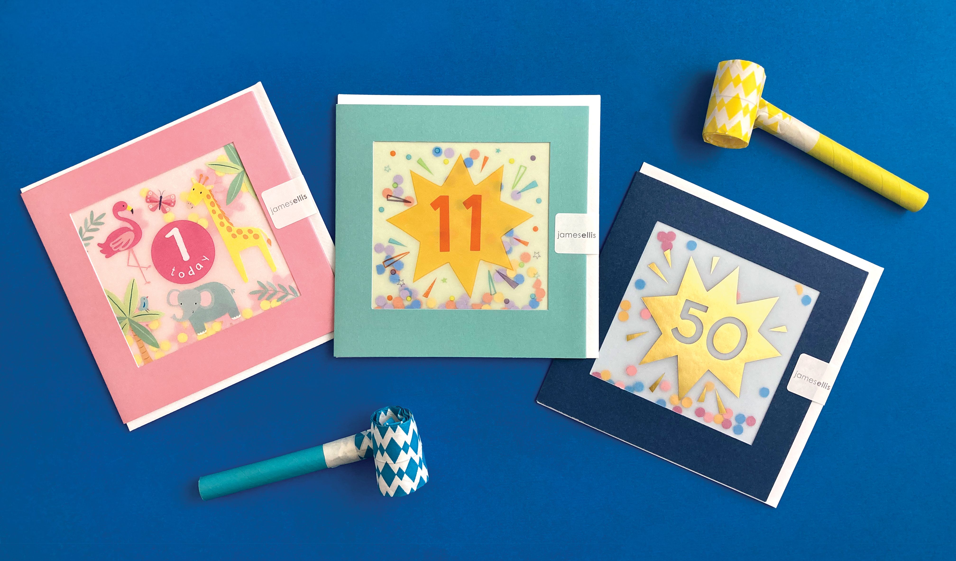 Paper Shakies - Age Cards - Retail Revealed