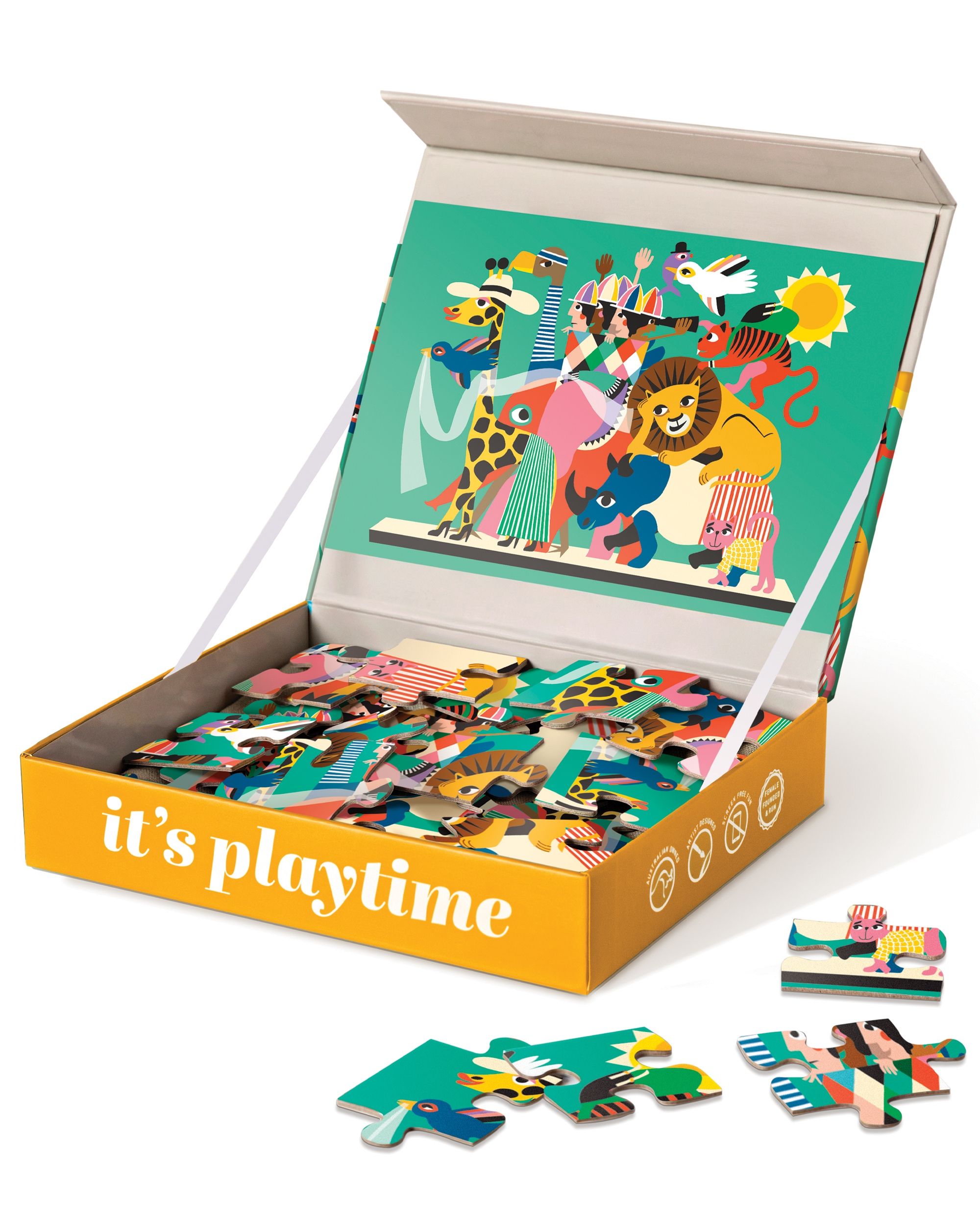 24 Piece Kids Puzzle: Animal Carnival - Top Drawer