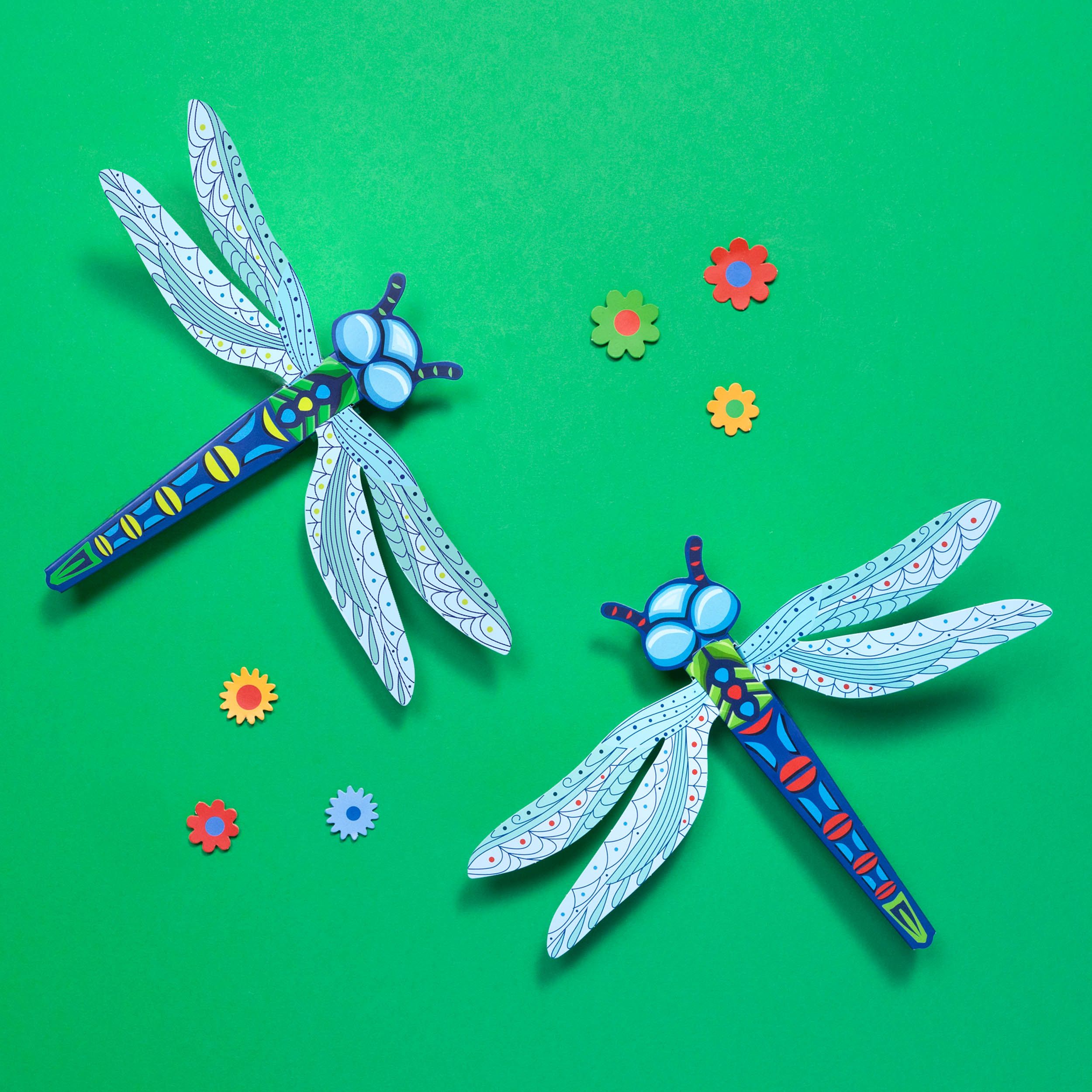 Create Your Own Dancing Dragonflies - REVEAL
