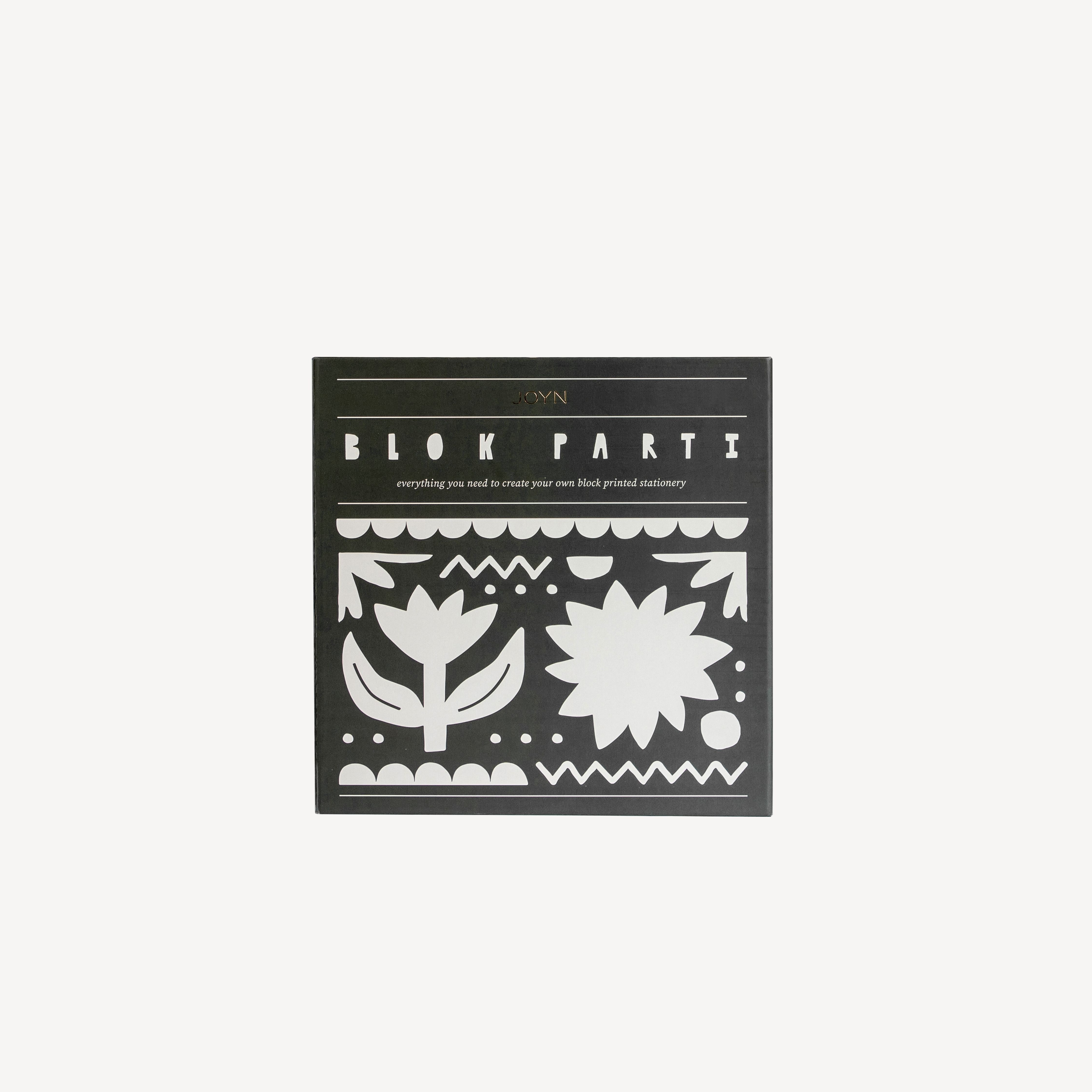 Block Printing Kit - Tulip Print Stationery Set - Retail Revealed