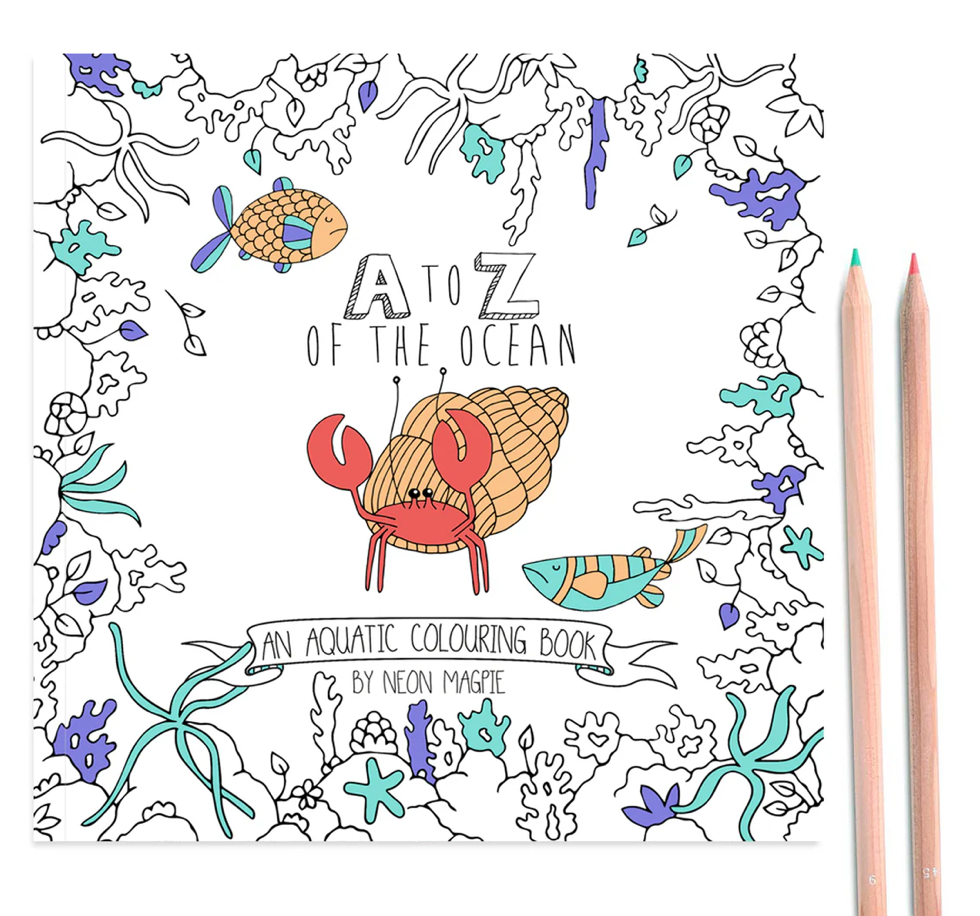 Ocean Colouring Book - Retail Revealed
