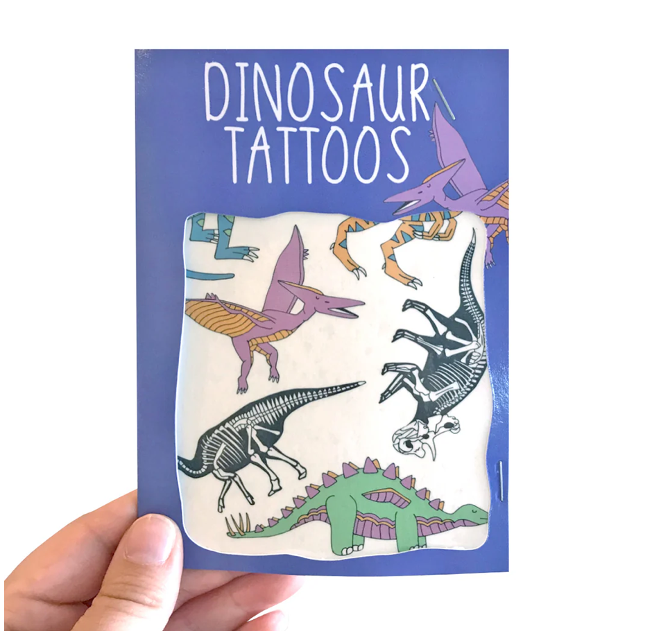 Dinosaur Transfer Tattoos - REVEAL