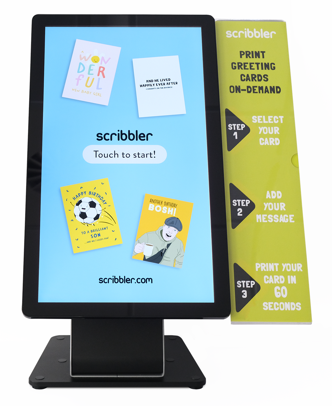 Scribbler Lite - Instant Greeting Card Kiosk - REVEAL