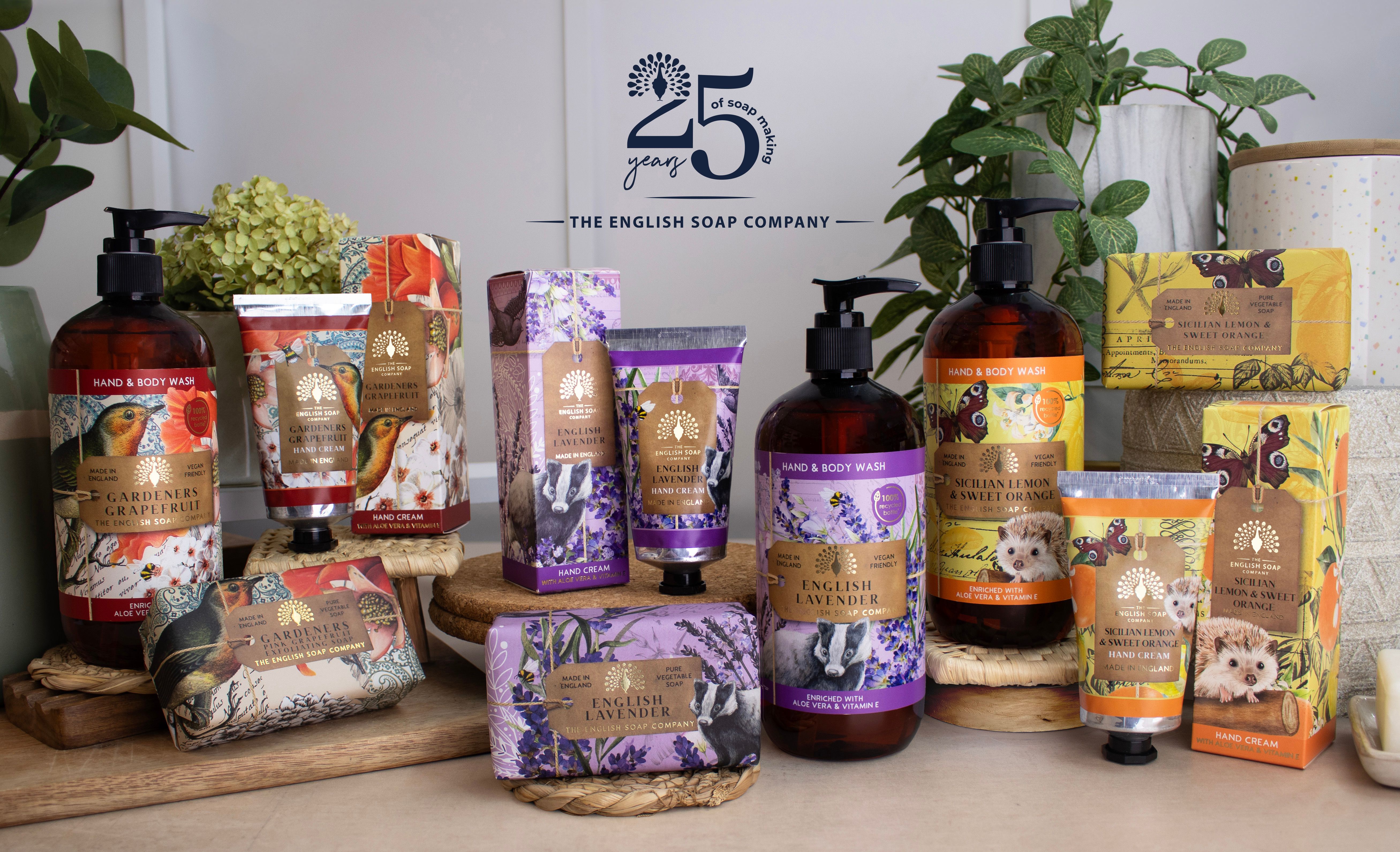 The English Soap Company Celebrates 25 Years of Soap Making at Top ...