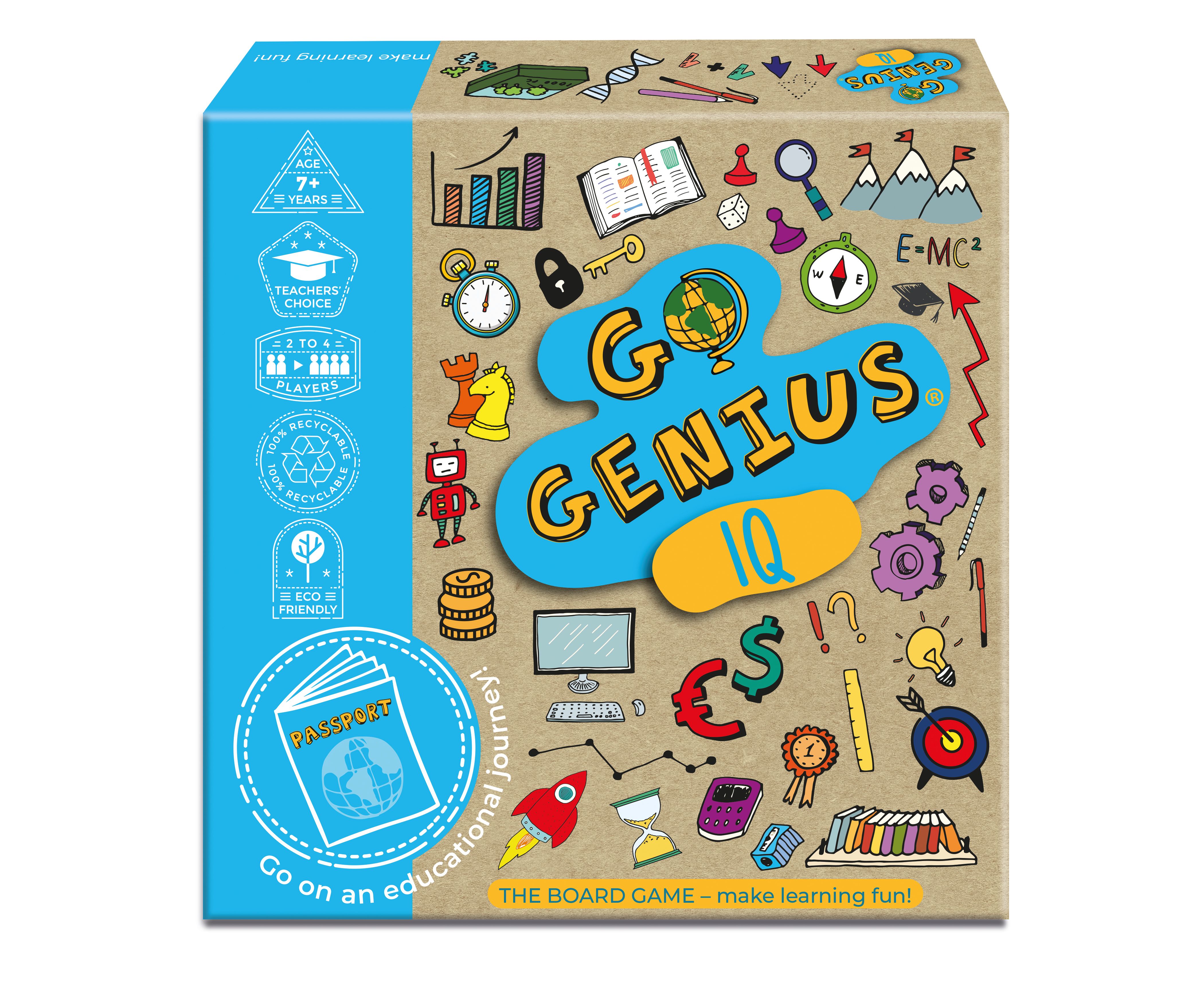 Go Genius IQ - The Board Game - Retail Revealed