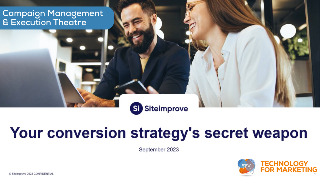 Your Conversion Strategy's Secret Weapon - Technology for Marketing 2025