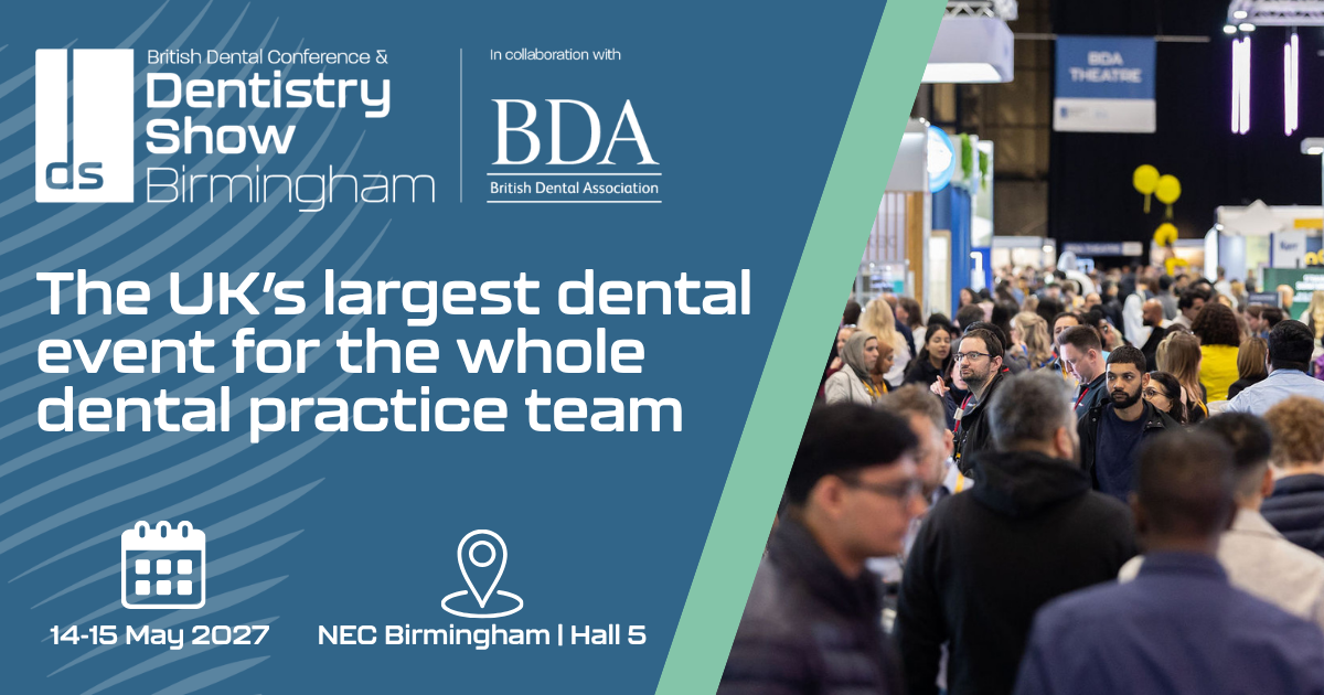 Elizabeth Day - British Dental Conference & Dentistry Show Birmingham 2027