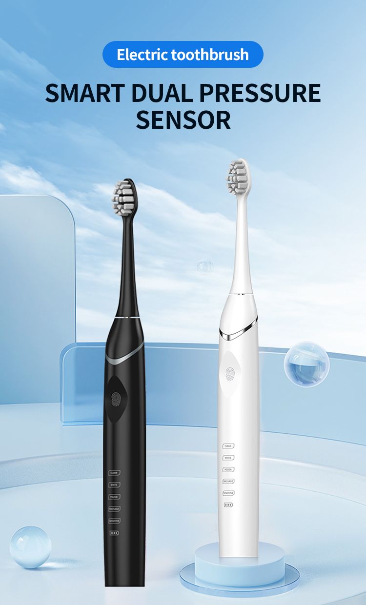 TS11C Dual-Pressure Sensor Sonic Toothbrush: Next-Gen Intelligent Oral ...